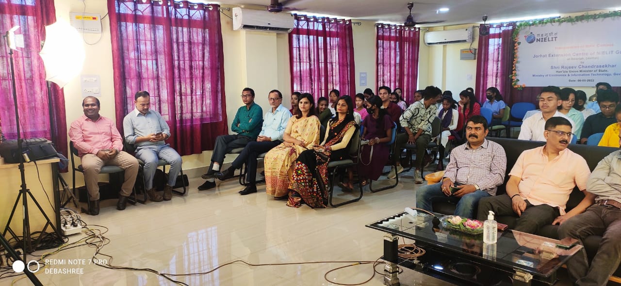 Inauguration of NIELIT Jorhat EC Permanent Campus | Government of India ...