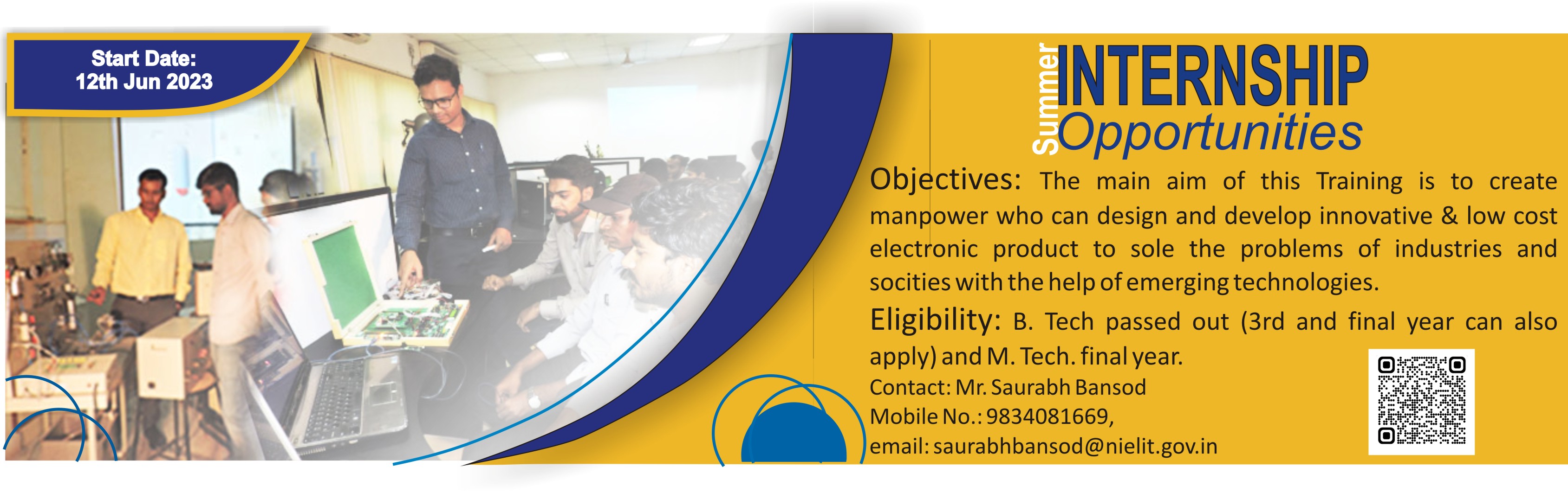 1 WEB SLIDER FOR INTERNSHIP 23.jpg | Government of India : National ...