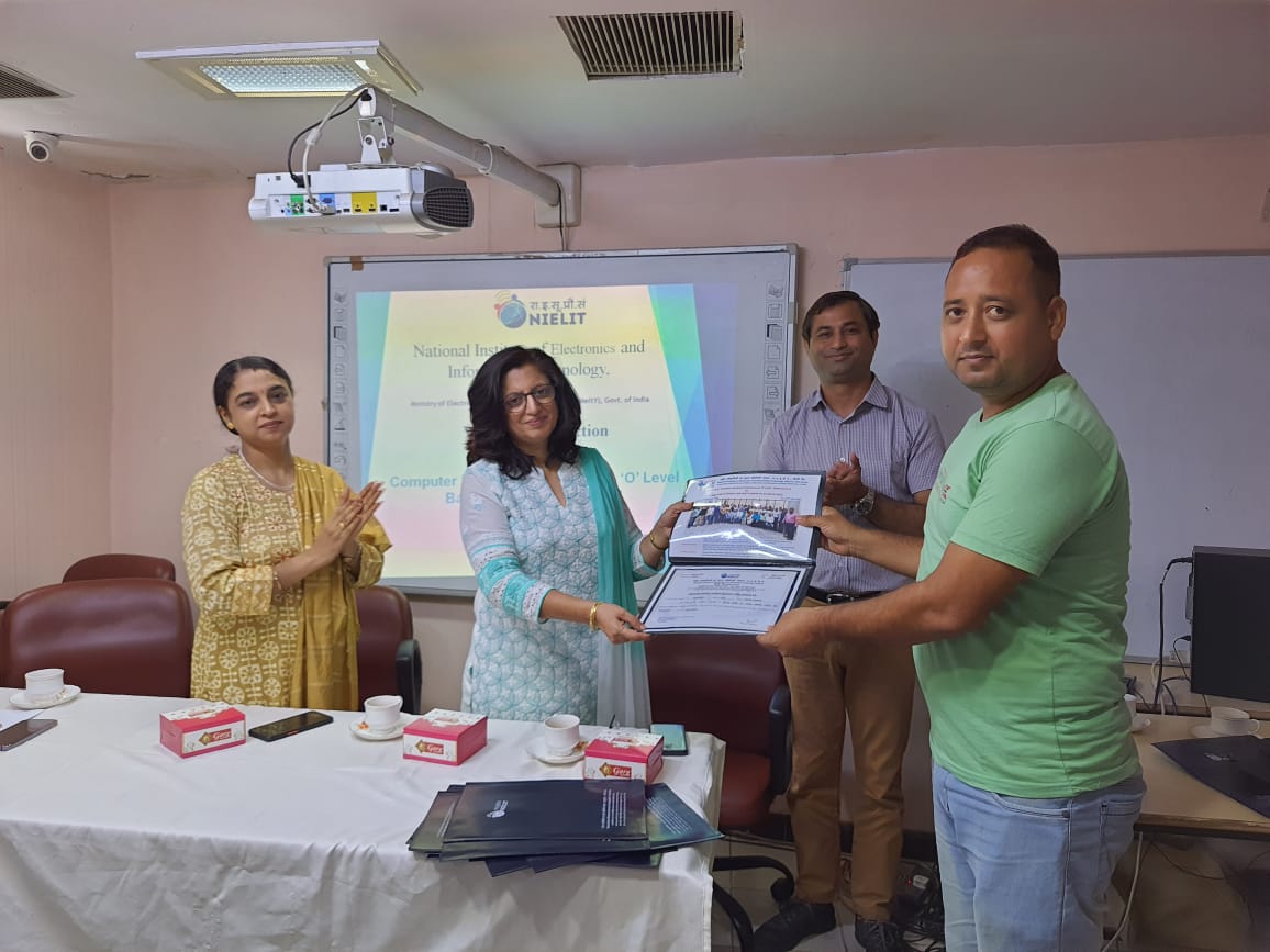 Government of India : National Institute of Electronics & Information ...