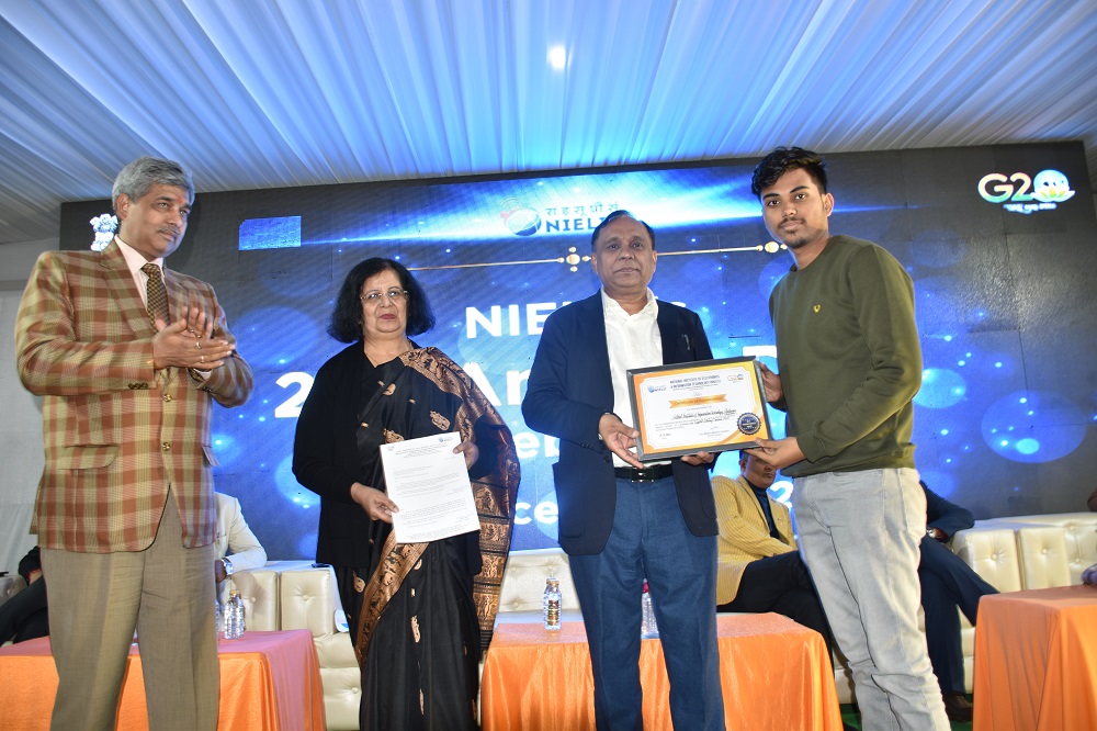 NIELIT awarded the Best Training Partners on the occasion of NIELIT ...