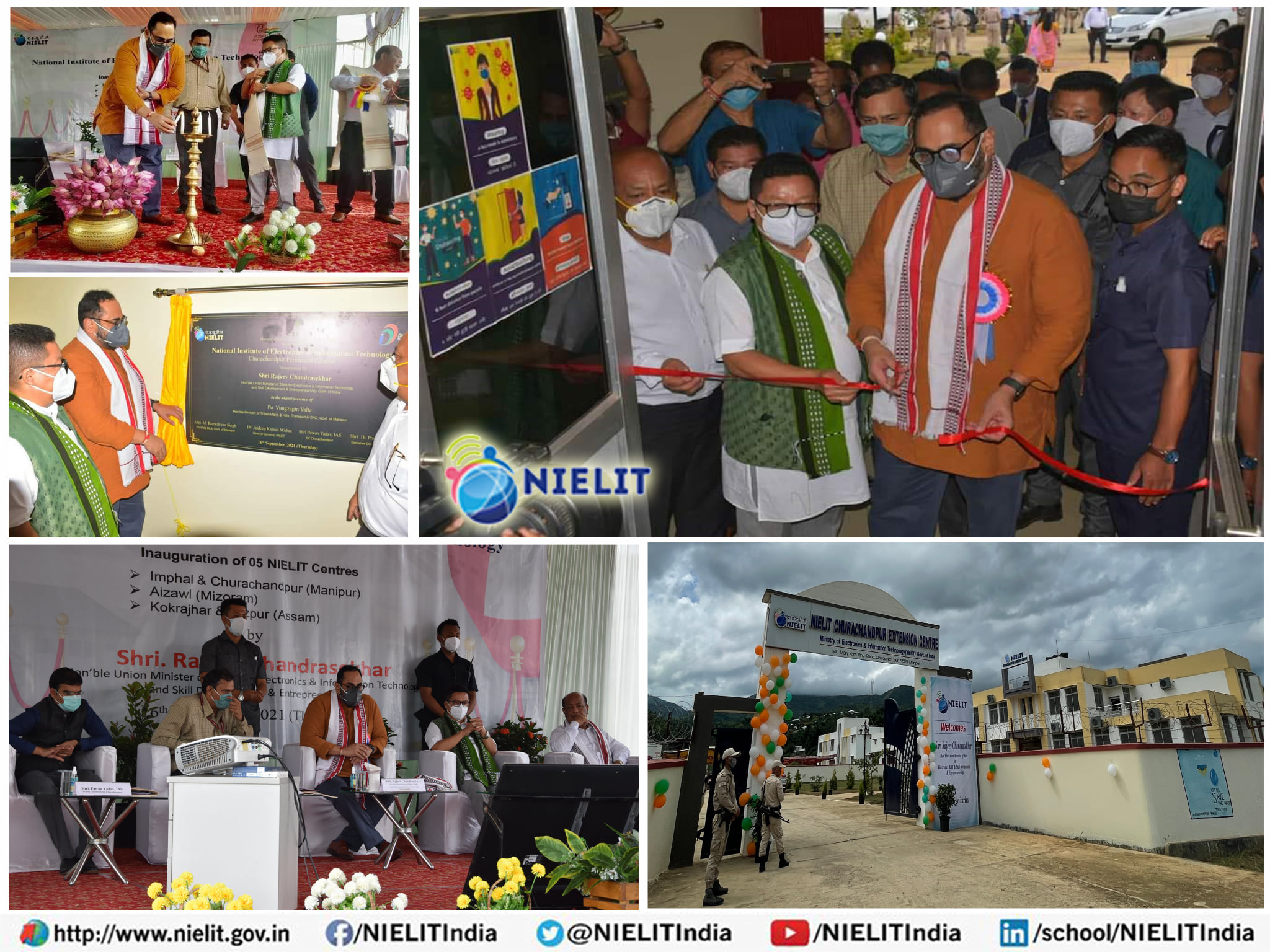 Inauguration of NIELIT Churachandpur Extension Centre | Government of ...