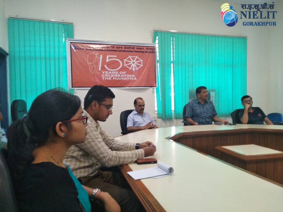 150th Birth Anniversary of Mahatma Gandhi@NIELIT Gorakhpur | Government ...