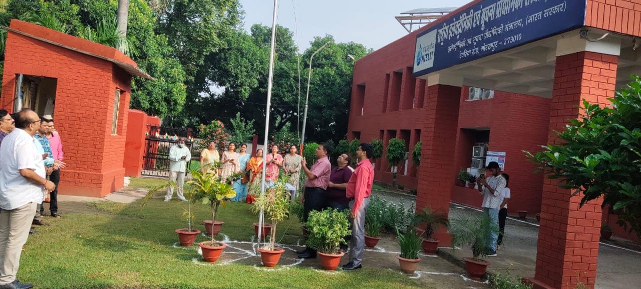 77th INDEPENDENCE DAY CELEBRATIONS AT NIELIT Gorakhpur | Government of ...
