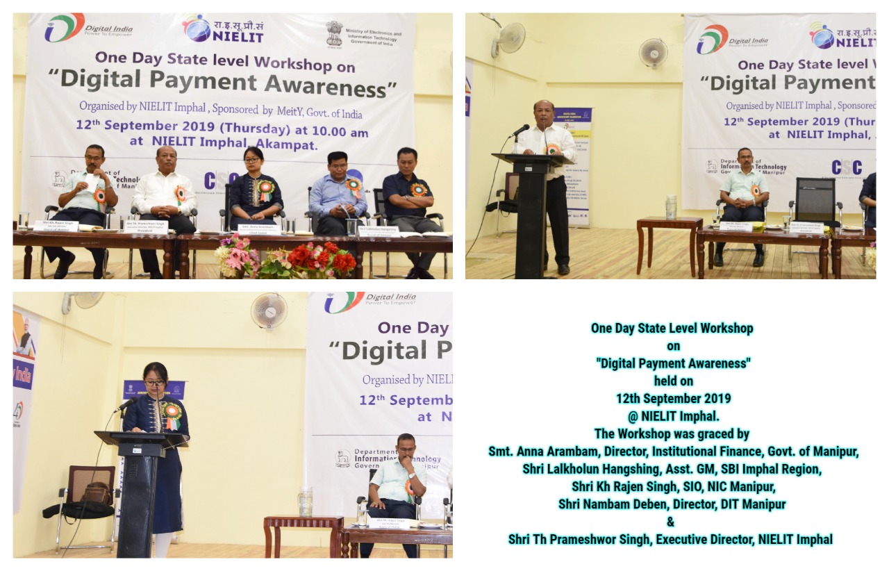 One-Day workshop on Digital Payment Awareness | Government of India ...