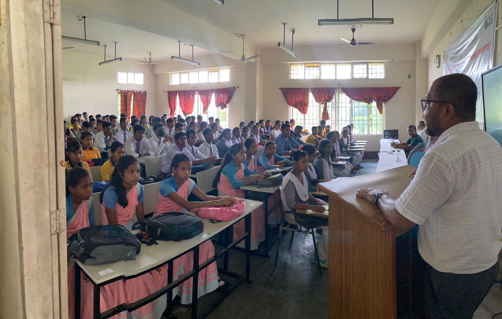 7. 1st day Iauguration Speech by HOD, Dept. of CST, Dr. Manoj Kr. Deka ...