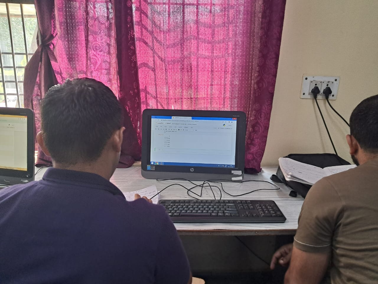 A Specialized 3-month training program titled "Python with Data Science and Machine Learning ...