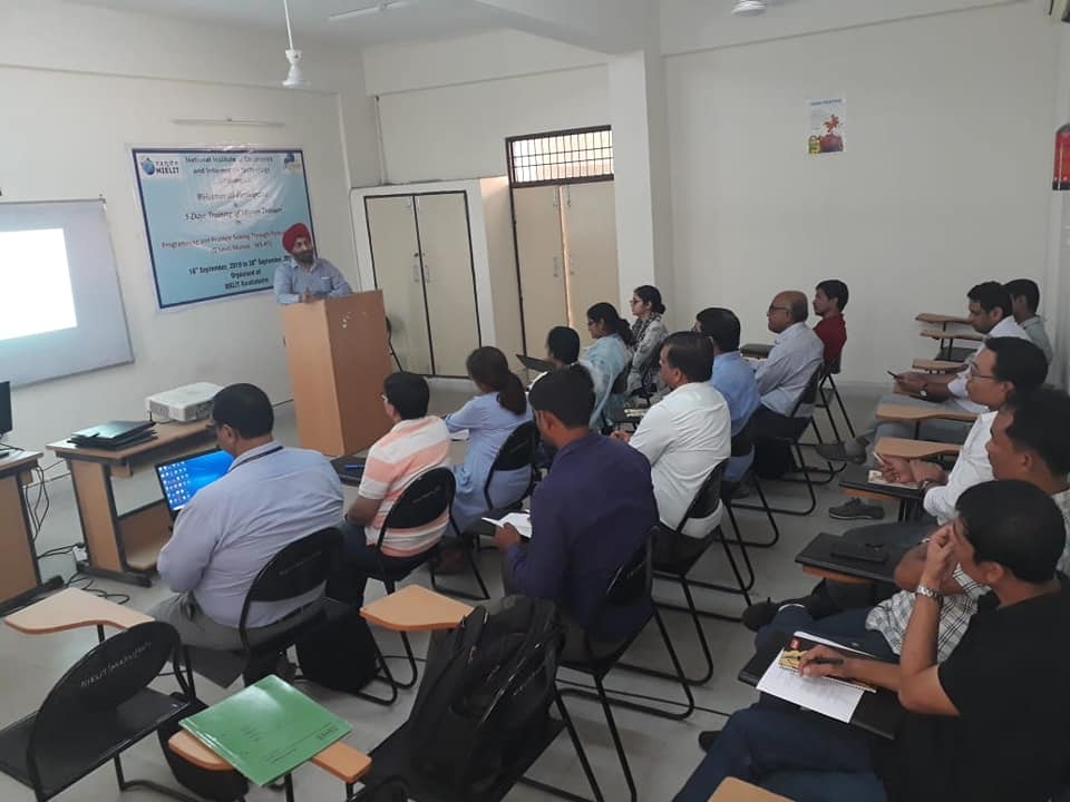 Training of Master Trainers on "Programming and Problem Solving through ...