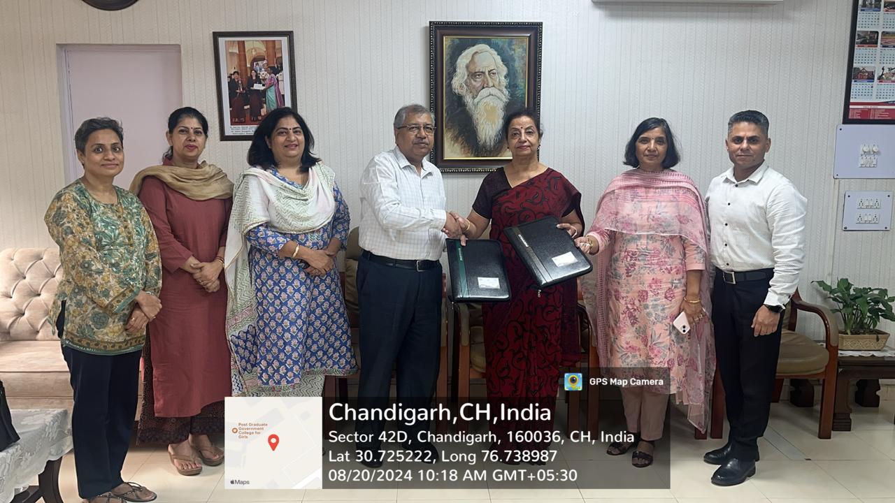 NIELIT Ropar signed an MoU with Post Graduate Government College for ...