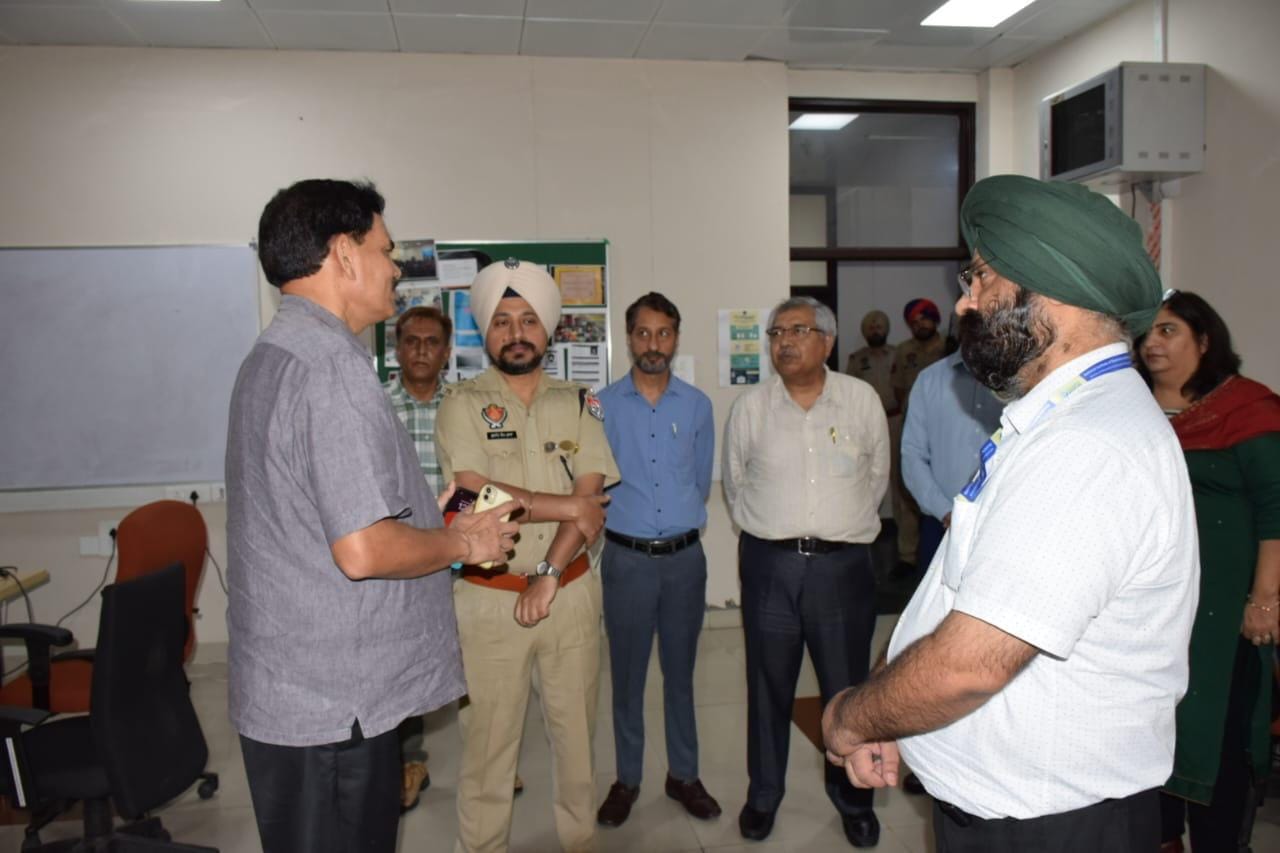 Visit of Shri Ishwar Singh, IPS (Special DGP HRD), and Shri Gulneet Singh Khurana, SSP, Ropar ...