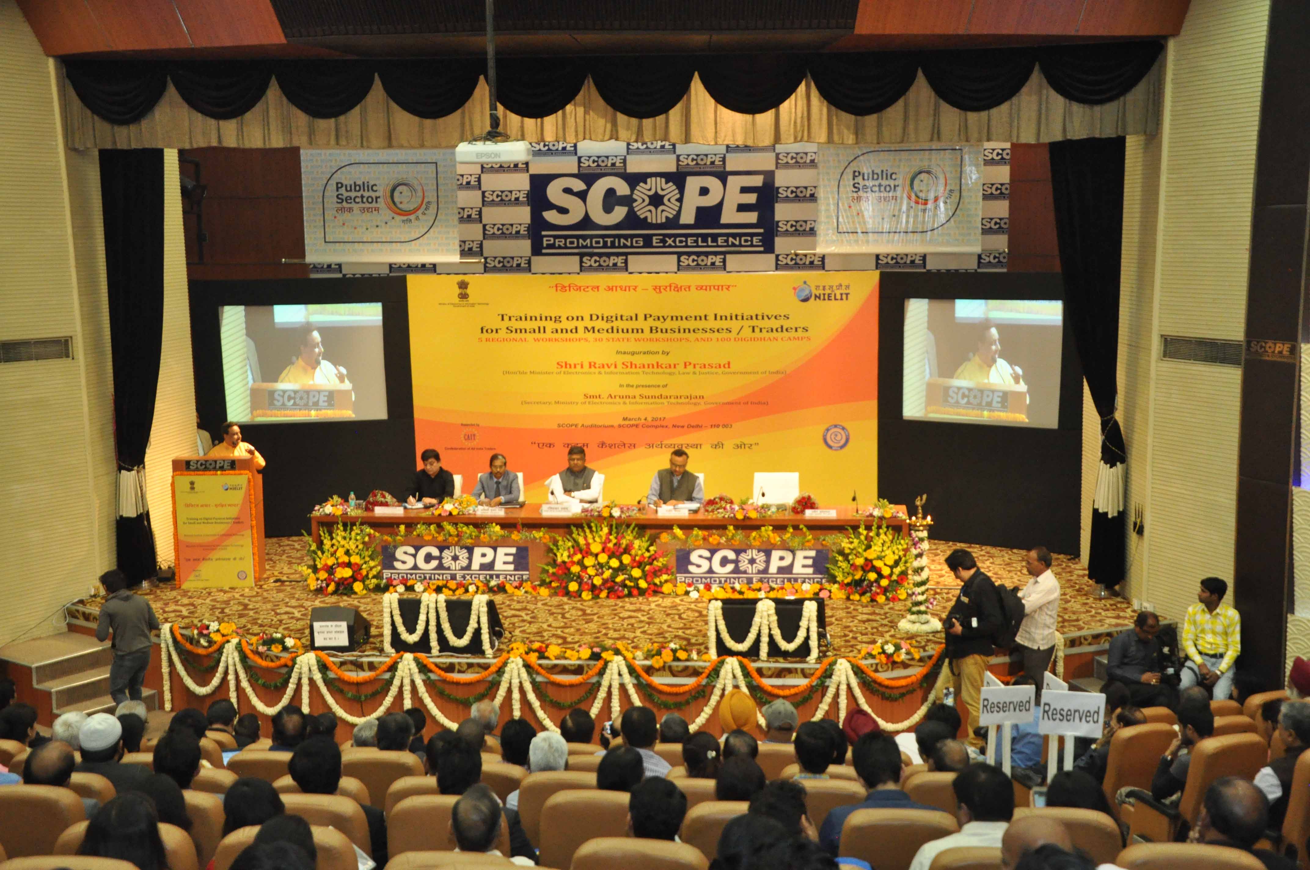 Regional workshop at Scope Complex for small/medium traders ...