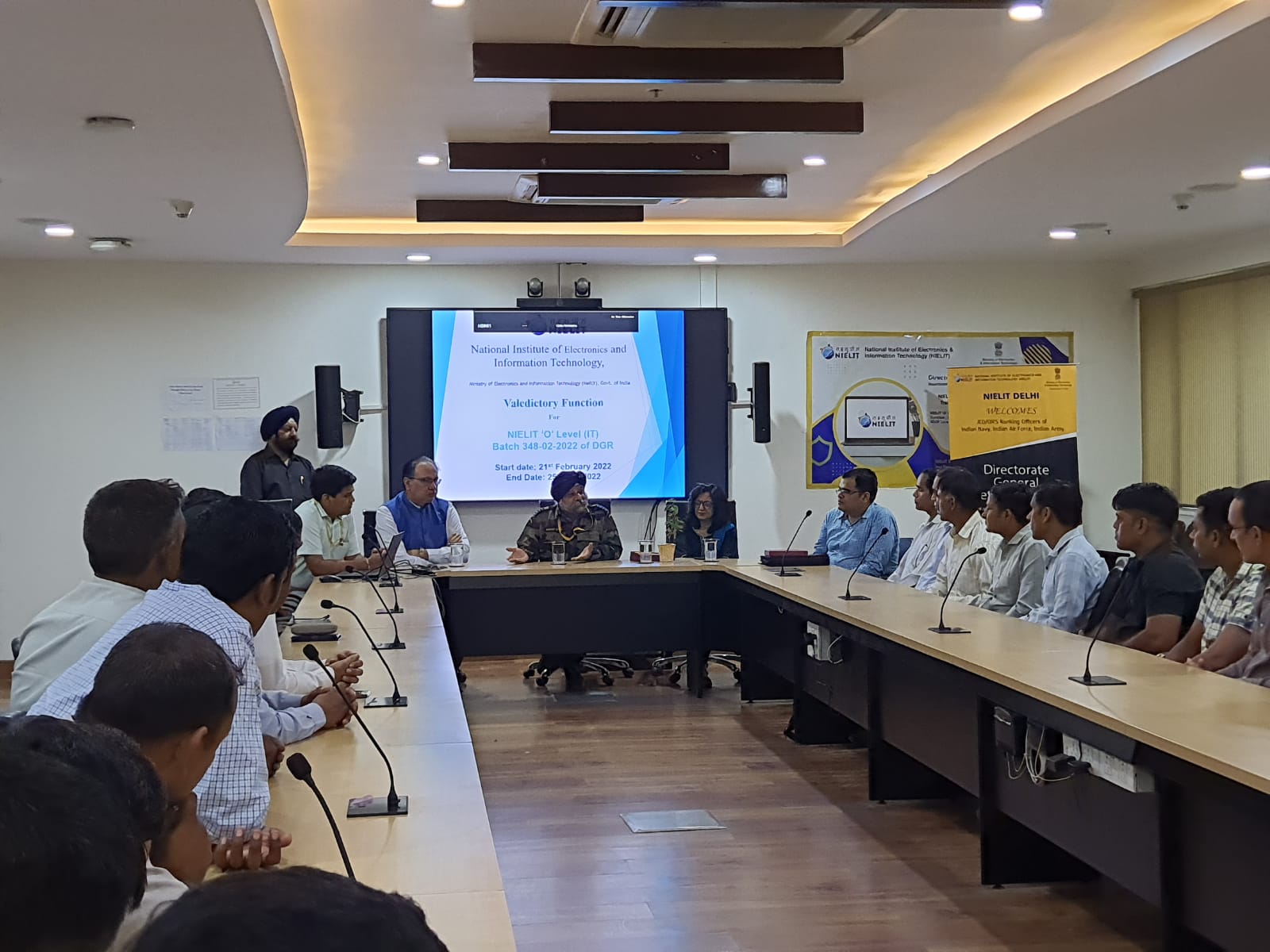 Valedictory programme of DGR : NIELIT O Level Batch | Government of ...