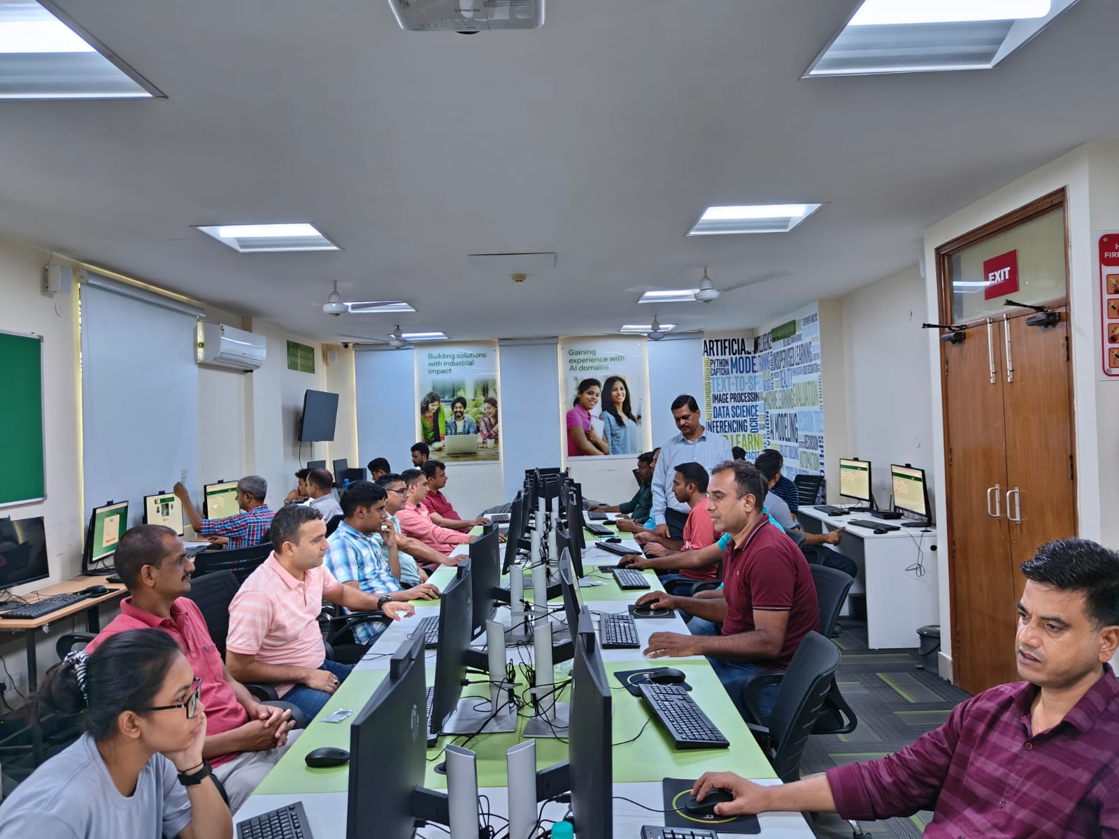 NIELIT Delhi Centre has successfully completed a dual training program ...