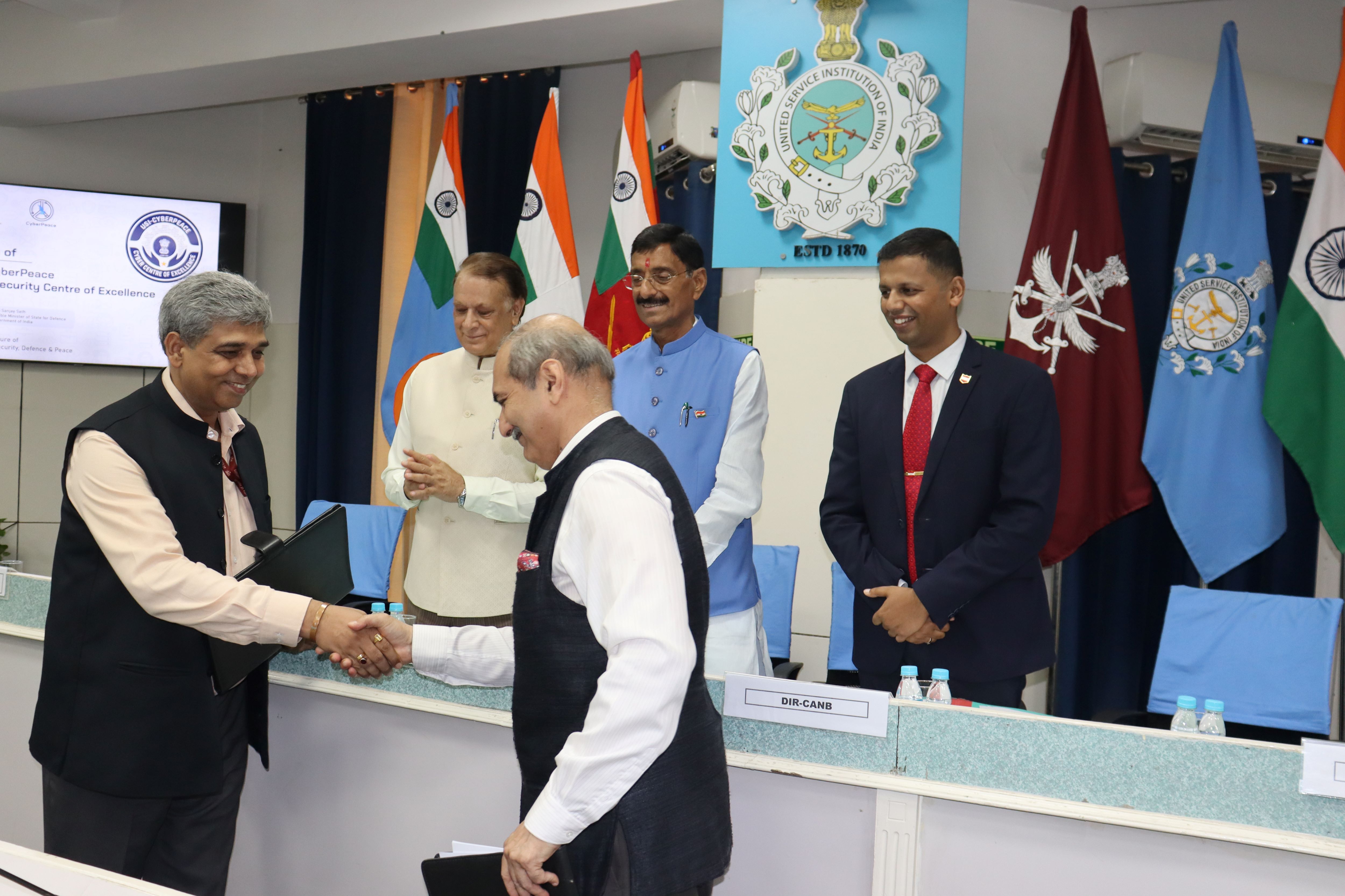 MoU signed with USI | Government of India : National Institute of Electronics & Information ...
