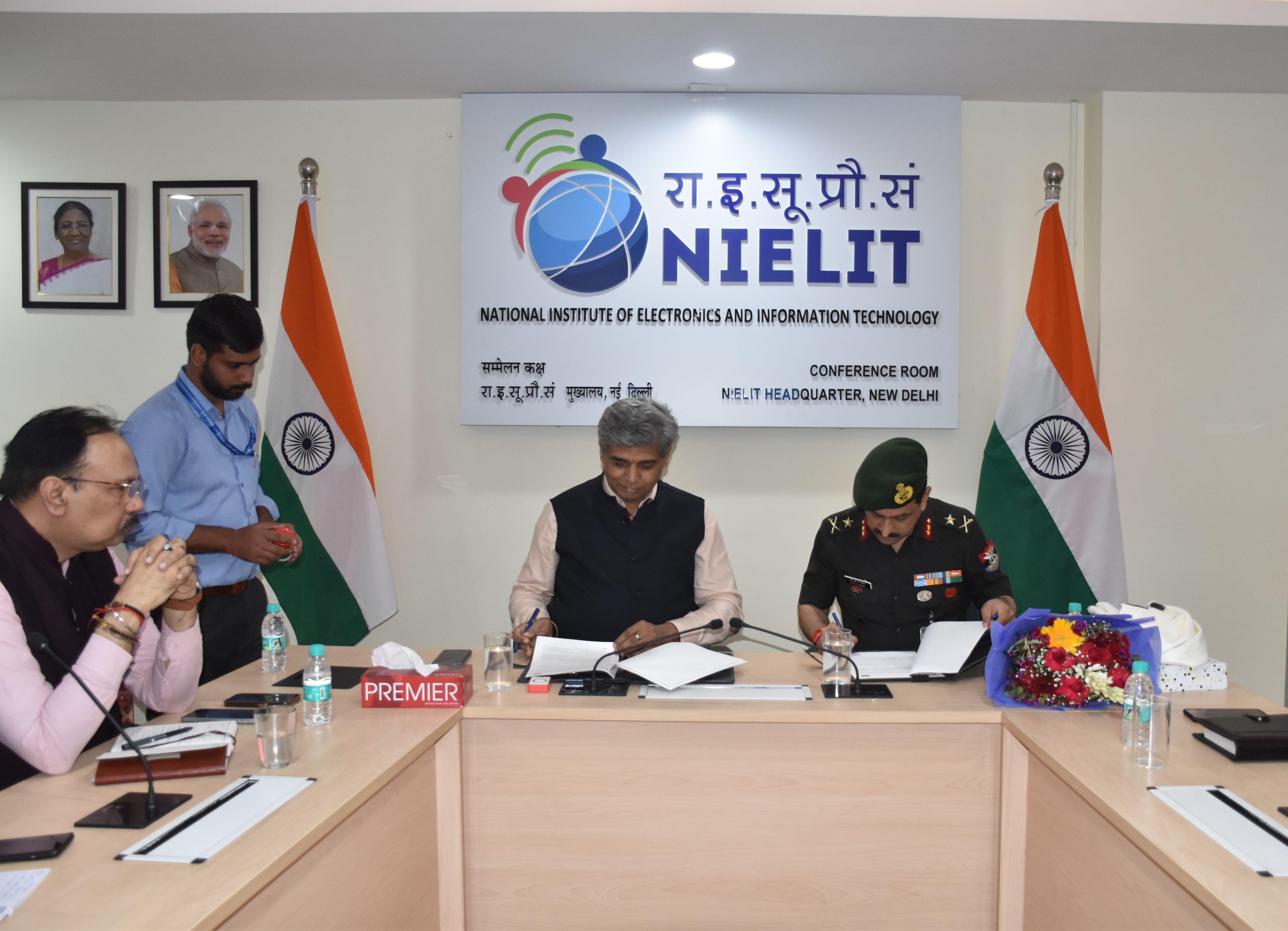 MoU signed with DGR | Government of India : National Institute of ...