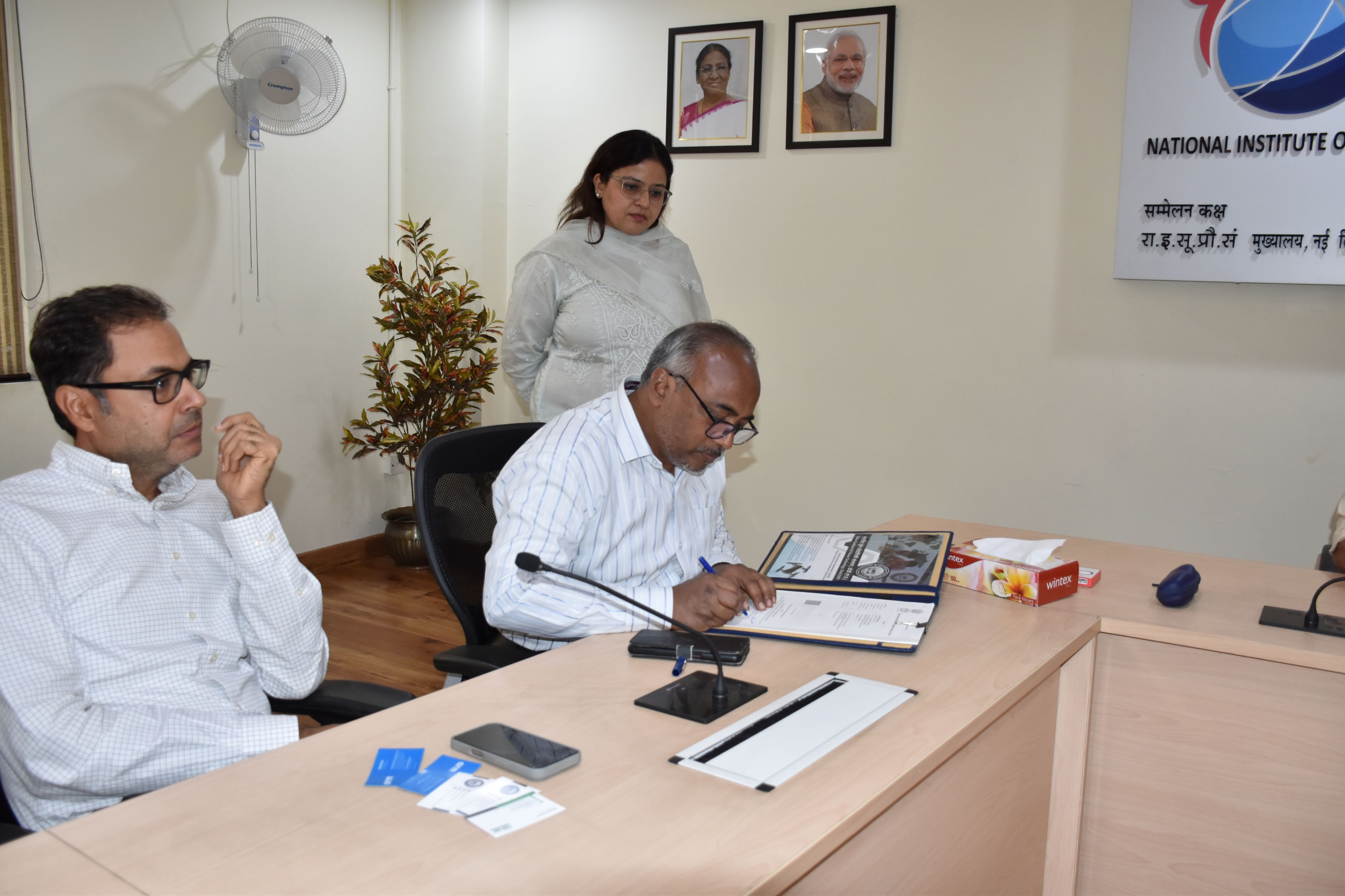 On 12th March, 2025, NIELIT has signed an MoU with the Indian Institute ...