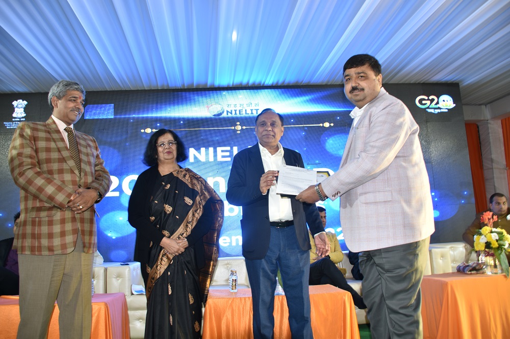 NIELIT awarded the Best Training Partners on the occasion of NIELIT ...